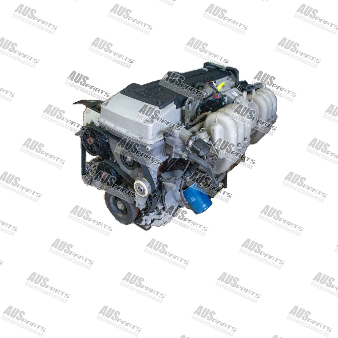 Ford Barra BA silver-top engine complete – AusParts International