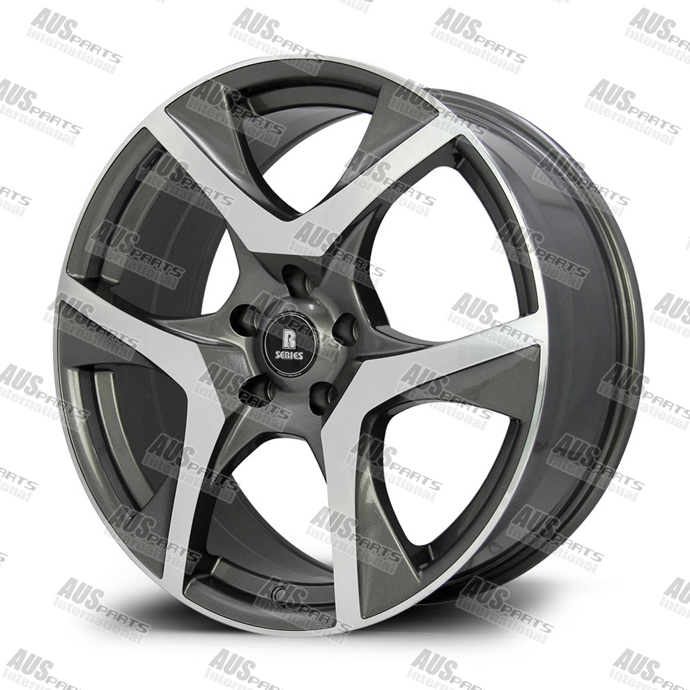 HSV R8 Staggered 20" Wheel SET Gunmetal Machined face NEW – AusParts ...